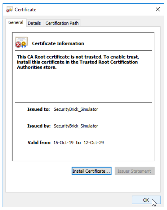 Cybersecurity Admin Expert certificate management