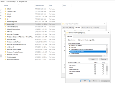 Configuring EPO to use the new version of the PostgreSQL database