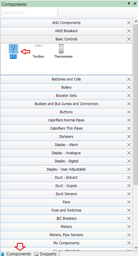 Configuring ATS graphics