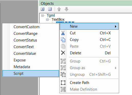Configuring a custom Textbox