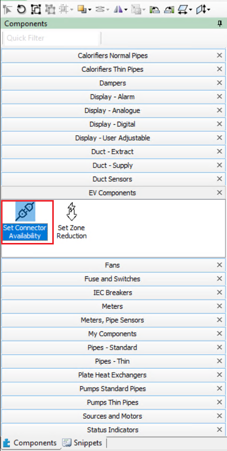 Configuring Write Operation Using Set Connector Availability Component