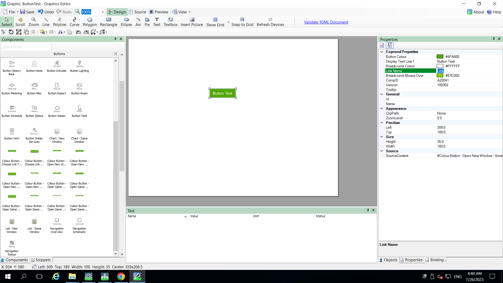 Opening TGML Diagrams from TGML components