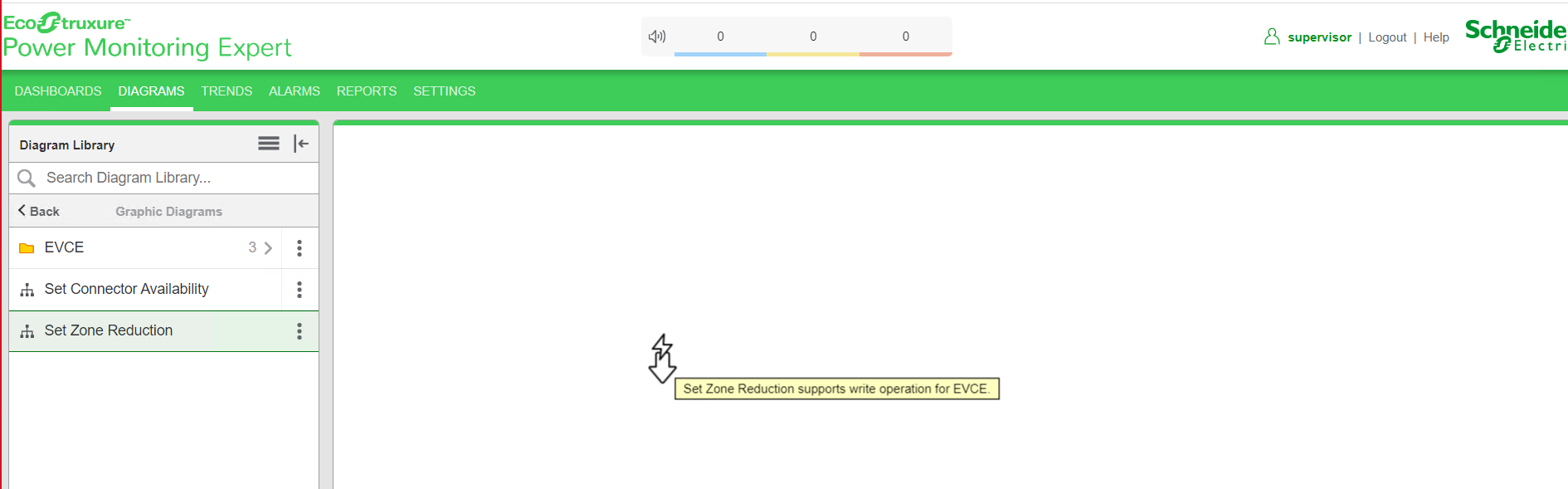 Configuring Write Operation Using Set Zone Reduction Component