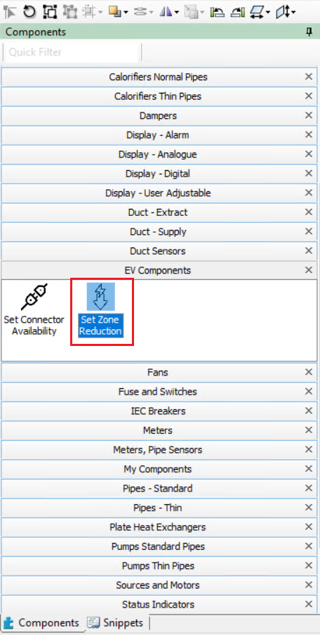 Configuring Write Operation using Set Zone Reduction Component