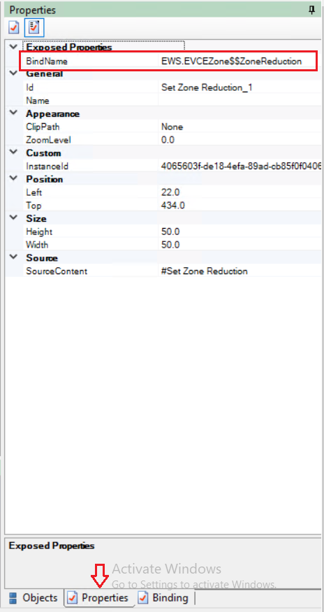 Configuring Write Operation using Set Zone Reduction Component