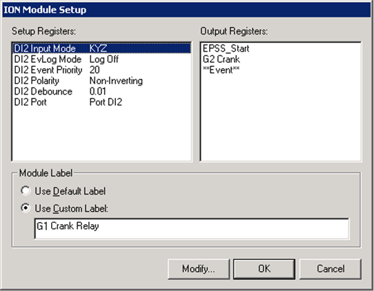 Set up the Generator Battery Health monitoring device