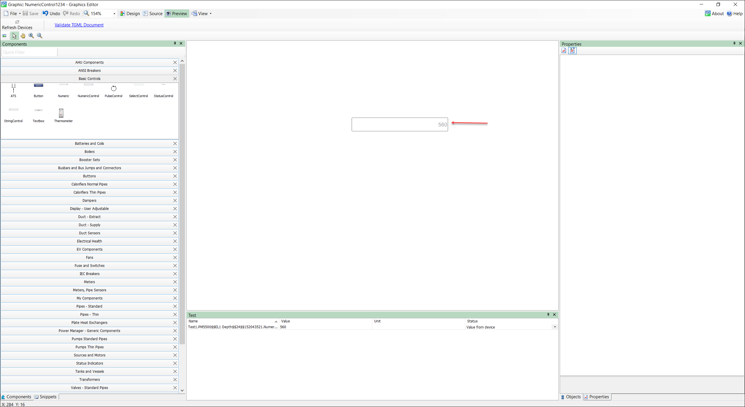 Previewing TGML Write Operation graphics
