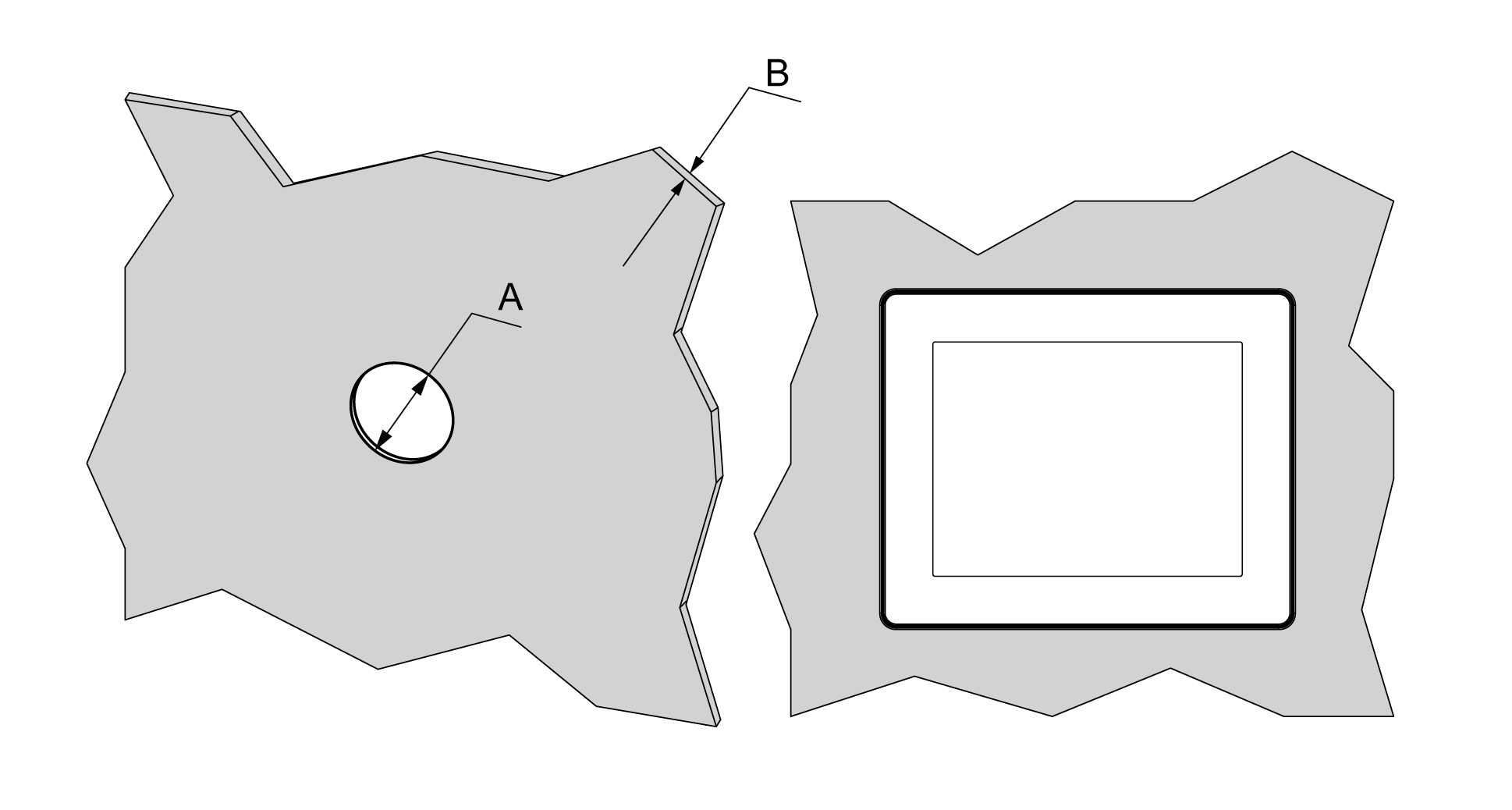 Panel Cut-Out Dimensions and Installation