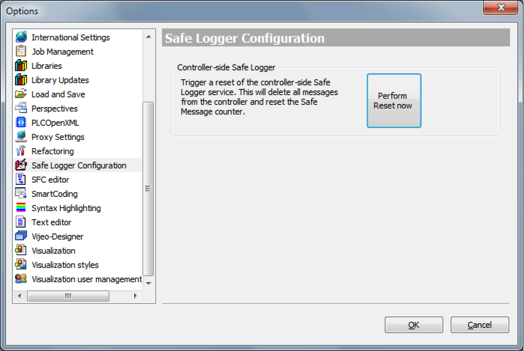 Safe Logger Configuration