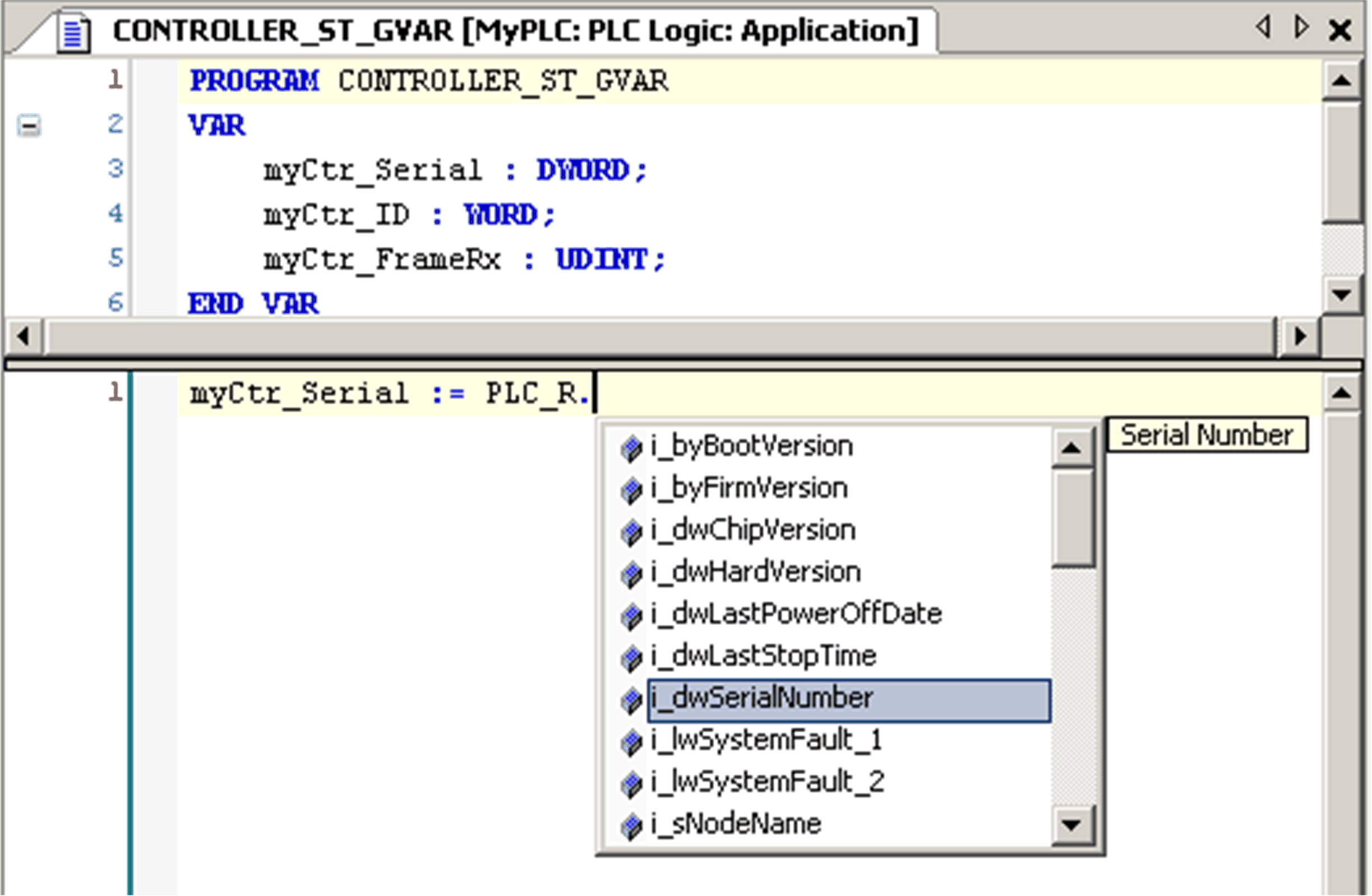 Using System Variables