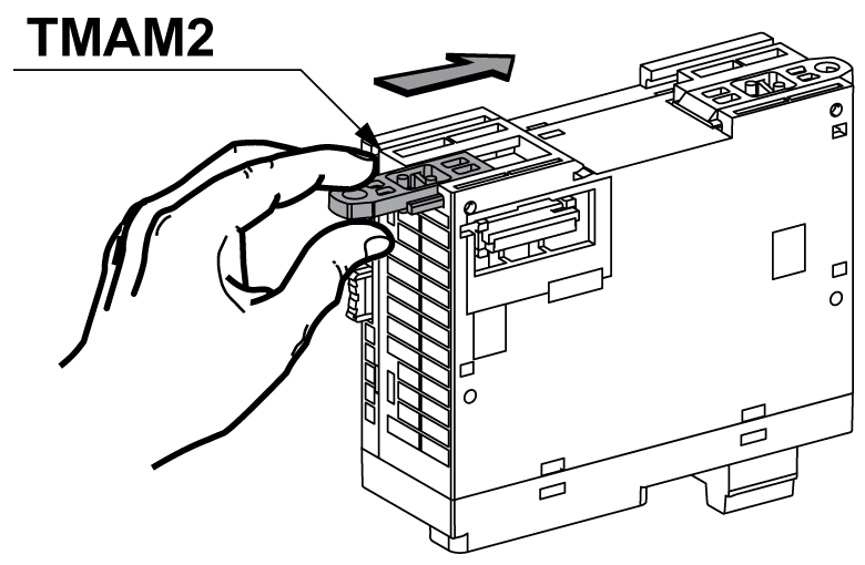 Montaje directo sobre la superficie de un panel