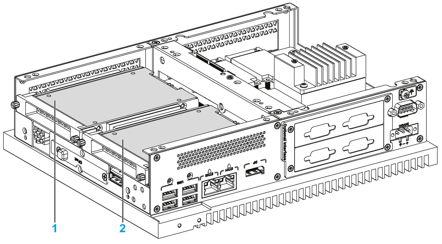 Installation d'unités HDD/SDD sur Box iPC Universal et Performance ...