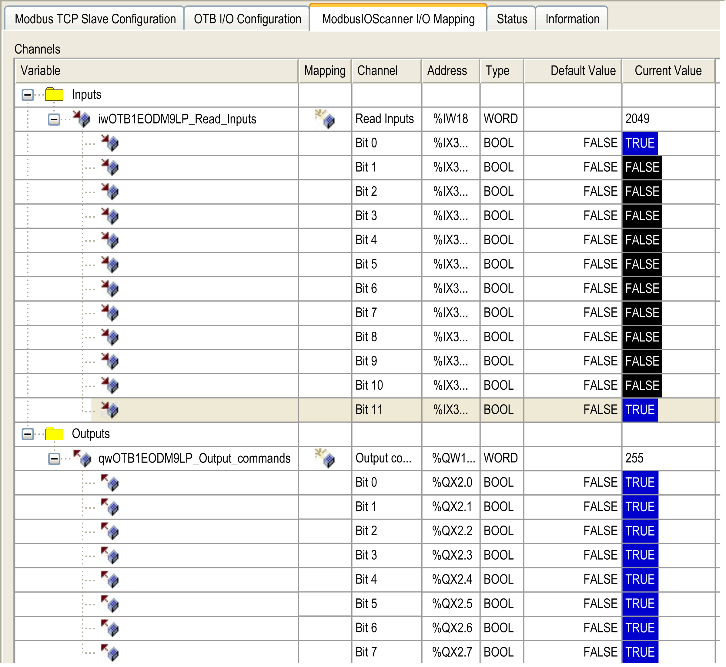 diagnostics: EcoStruxure Machine Expert Online Mode
