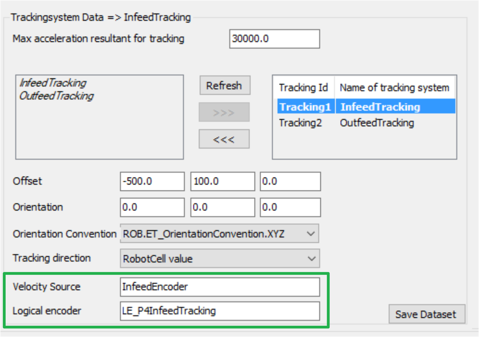 How to Use Conveyor of Node Type 'Physical Encoder' in RobotCell Module