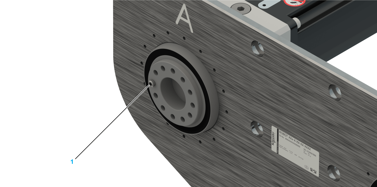 Replacing the Motor or the Gearbox on the Main Axis