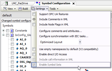 Working with the OPC UA Server