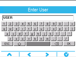 Using the onscreen keyboard